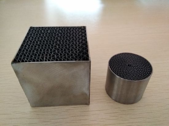 Catalyst Carrier Metal Coating Honeycomb Ceramic Substrate for Exhaust ...