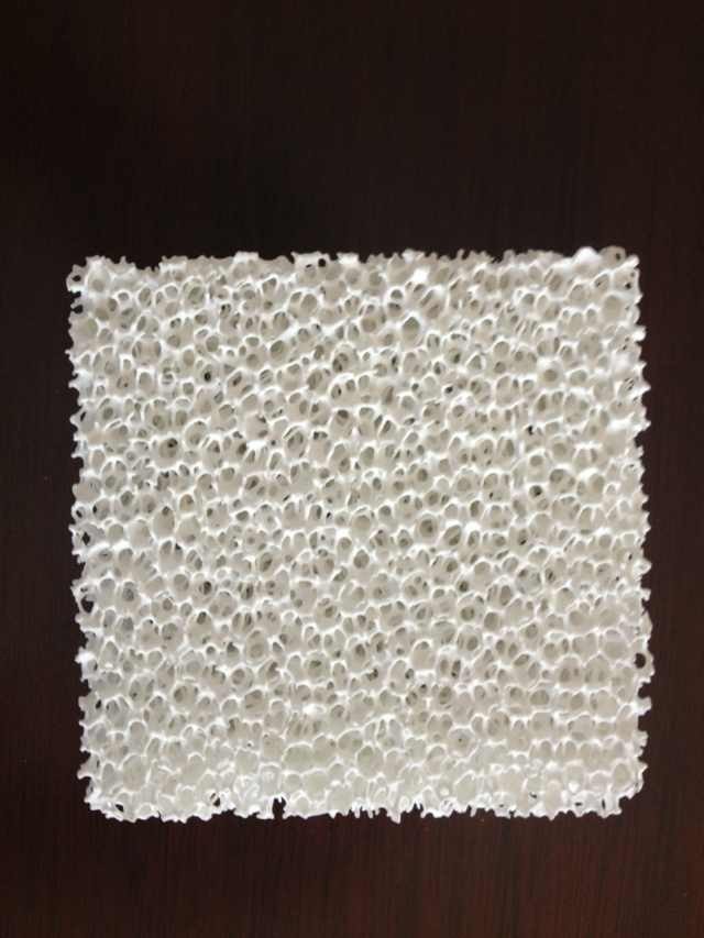 Alumina Foam Porous Ceramic Filter for Aluminium Foundry Alumina Foam Porous Ceramic Filter for Aluminium Foundry